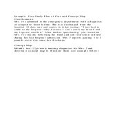 Example Case Study Plan of Care and Concept MapCase Scenario | DOCX