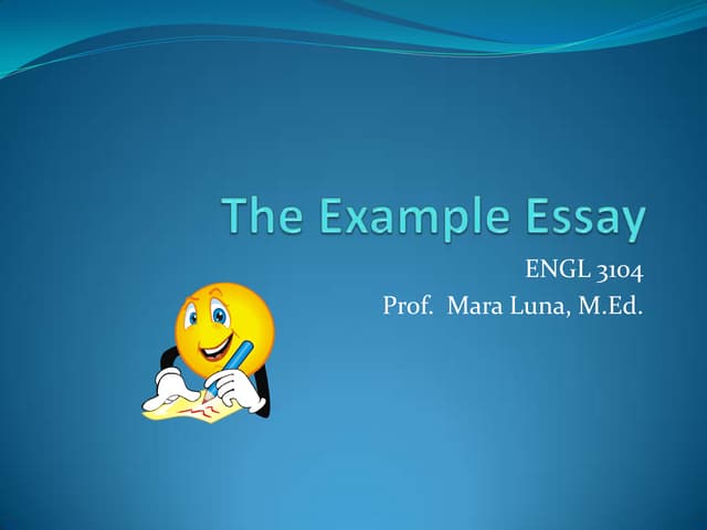 5 para essay structure | PPT