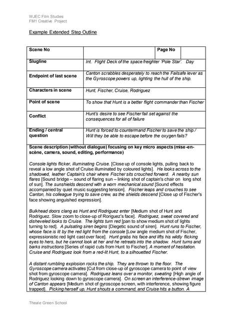 Extended Step Outline Template | PDF