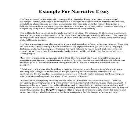 Example For Narrative Essay.pdf