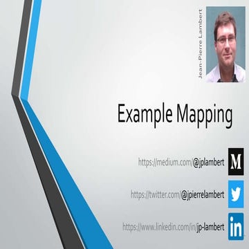 Example Mapping - quelques exemples | PPTX | Technology & Computing