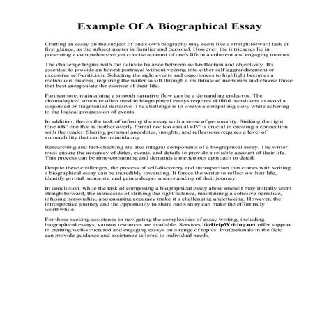 Example Of A Biographical Essay.pdf