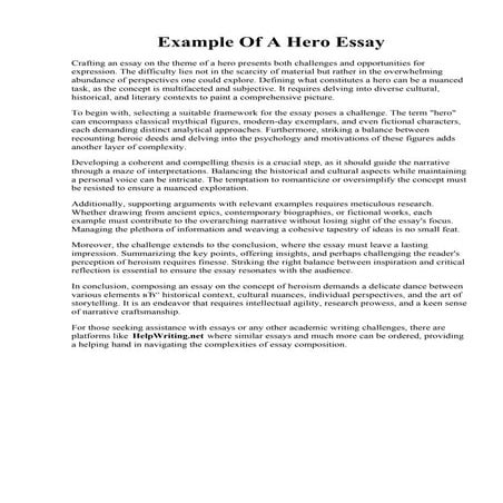 Example Of A Hero Essay.pdf