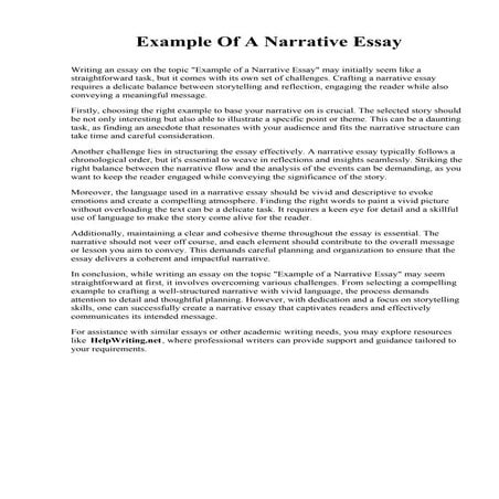 Example Of A Narrative Essay.pdf