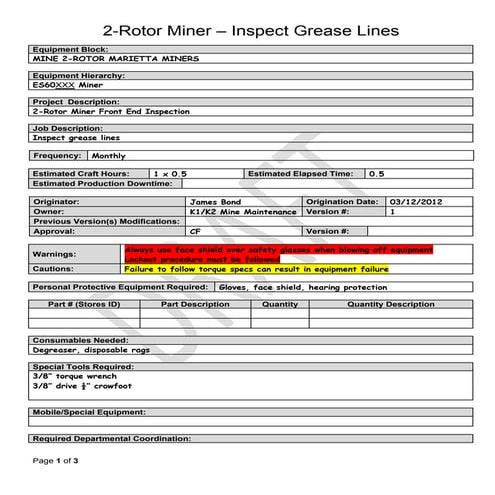 Coolant Centrifuge Cleaning Procedure Pdf
