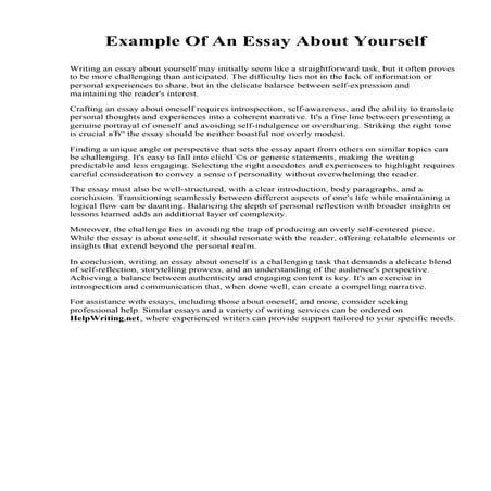 Describe Yourself Essay Sample.pdf