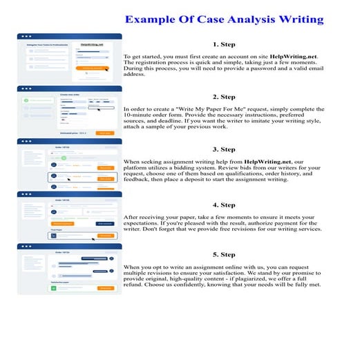 Example Of Case Analysis Writing | PDF