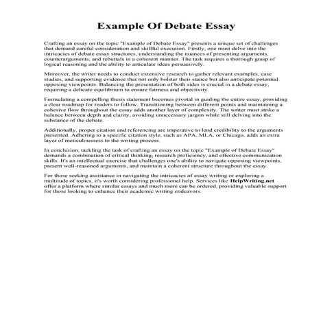 Example Of Debate Essay.pdf