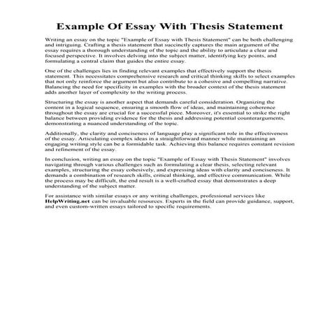 Example Of Essay With Thesis Statement.pdf
