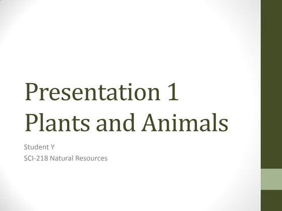 Example presentation i student x | PPT