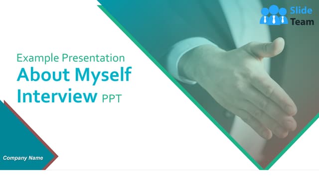 Example Presentation For Job Interview PowerPoint Presentation Slides | PDF