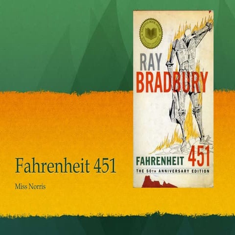 Example Presentation for Independent Novel | PPTX