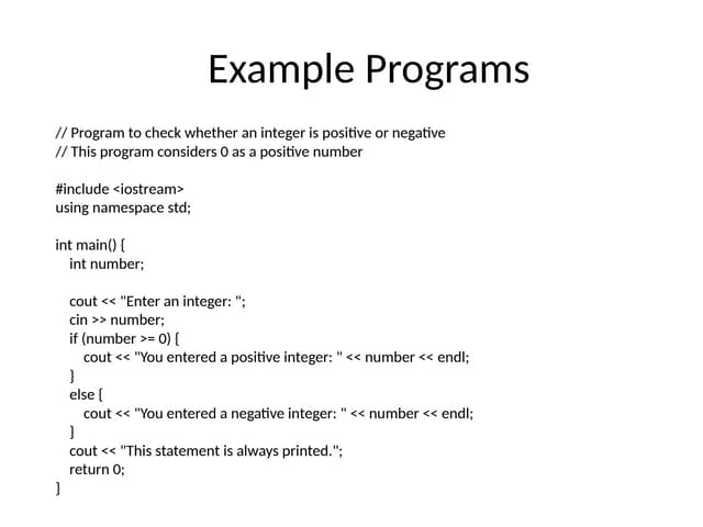 Example Programs of CPP programs ch 1.pptx Example Programs of CPP programs ch 1.pptx