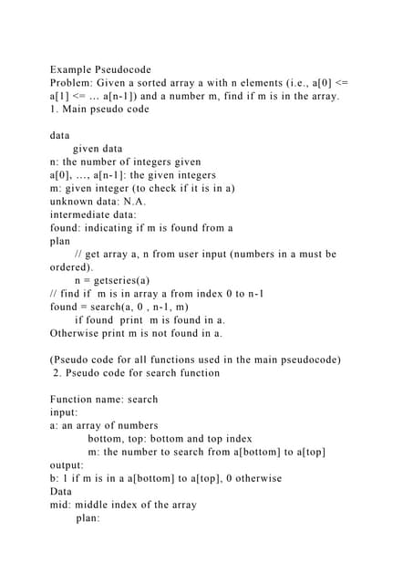 Pseudocode Meaning Figure 6 From Pseudogen: A Tool To Automatically