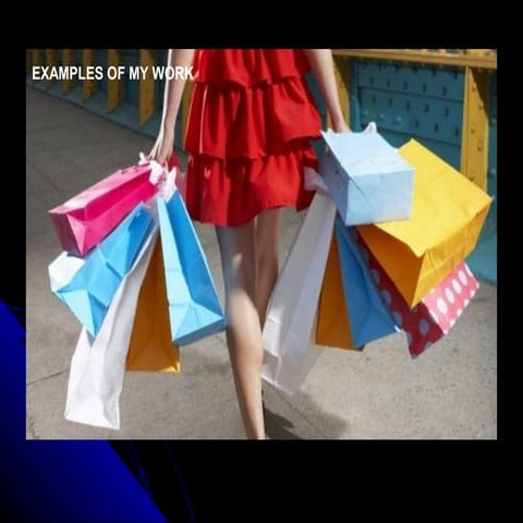 Examples of my work | PPT