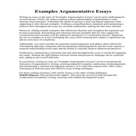 Examples Argumentative Essays.pdf