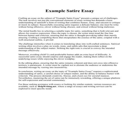 Example Satire Essay.pdf