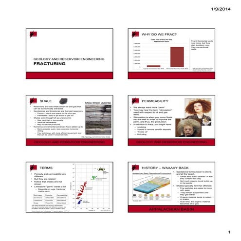 Examples from frac presentation: geology | PDF