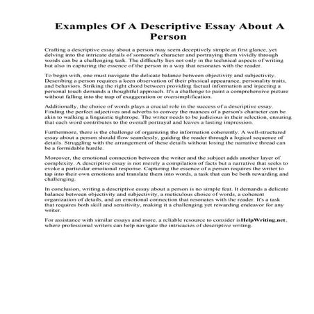 Examples Of A Descriptive Essay About A Person.pdf