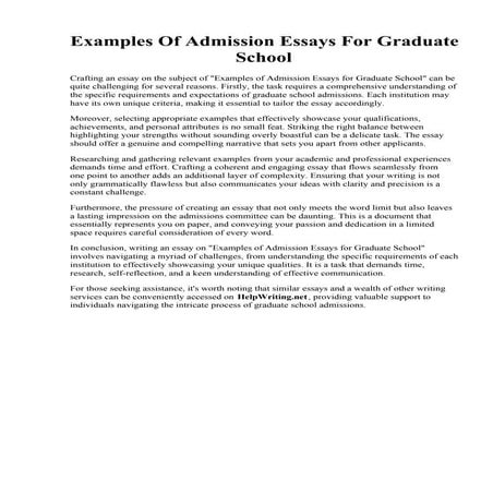 Examples Of Admission Essays For Graduate School.pdf