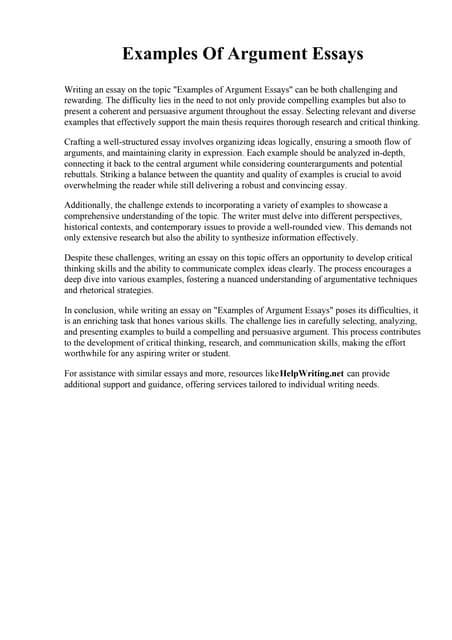 Good Argumentative Essay Examples.pdf