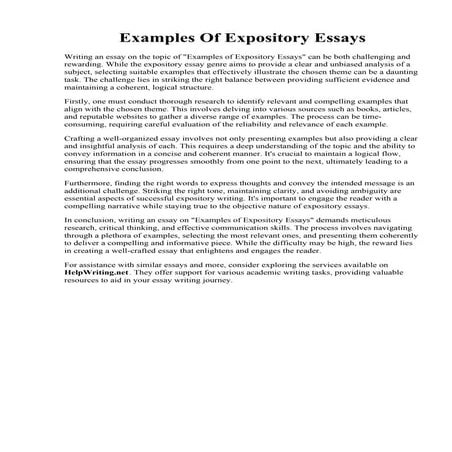 Examples Of Expository Essays.pdf