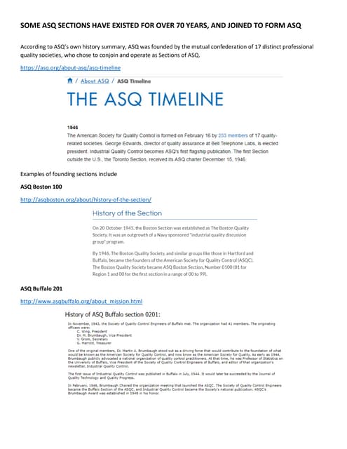 Asq member dues allocation policies | PDF