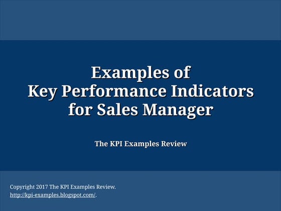 Leadership kpi | PPT