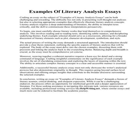 Examples Of Literary Analysis Essays.pdf