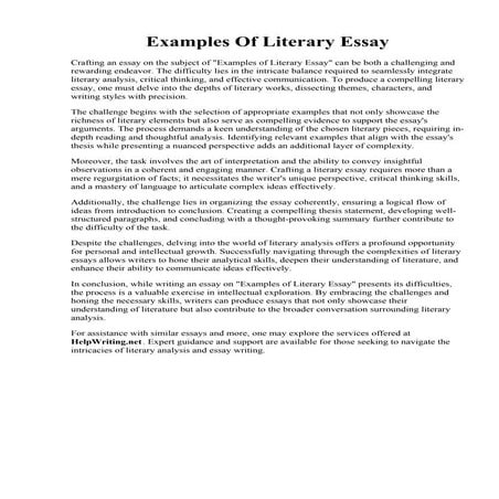 Examples Of Literary Essay.pdf