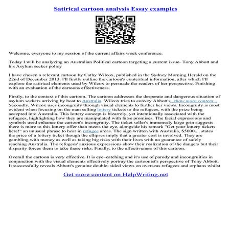 Writing A Satire Essay | PDF