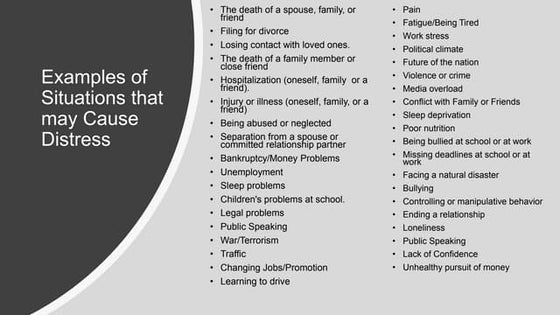 Examples of Situations EUSTRESS.pptx