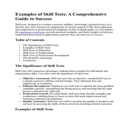 Examples of Skill Tests A Comprehensive Guide to Success.pdf