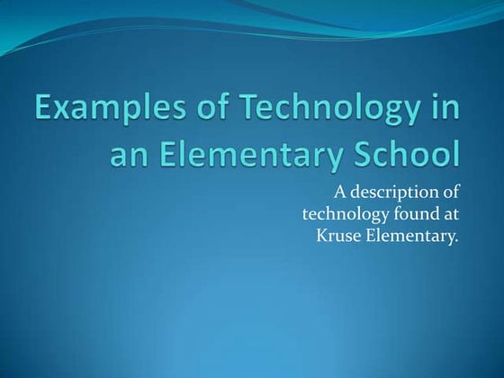 Types of technology in the classroom | PPT