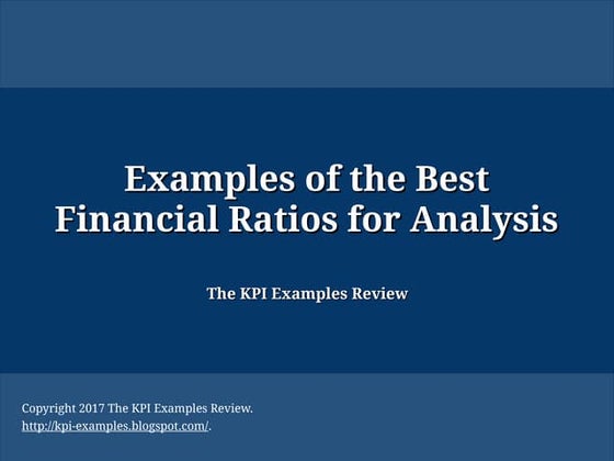 Examples of KPIs for Finance Manager: KPI of Finance Manager, How to ...