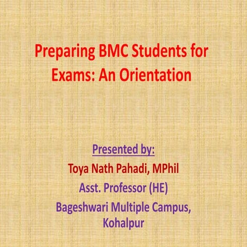 Toya45 presentations