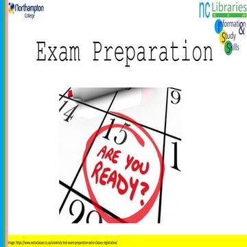 Exam Preparation And stress | PPTX