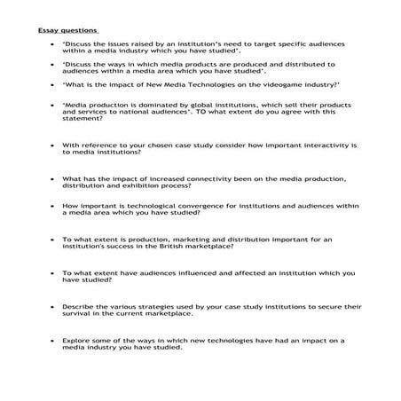 L28 essay structure and exam question | PPTX