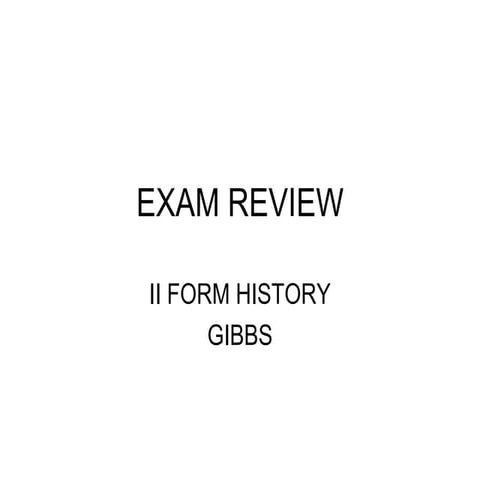 Exam Review Ch 1, 2, 4 | PPT