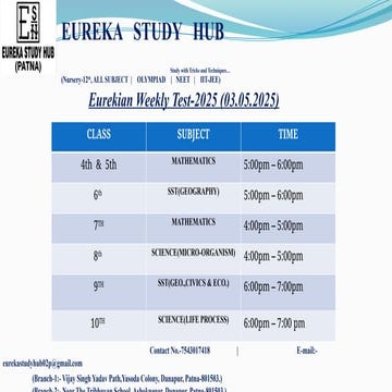 EXAM ROUTINE-2 of our institute to show how good | PPTX