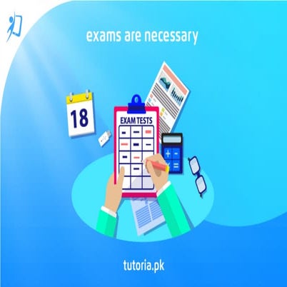 Exams are necessary | PDF