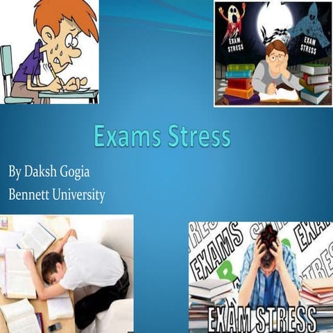 Exams stress | PPTX