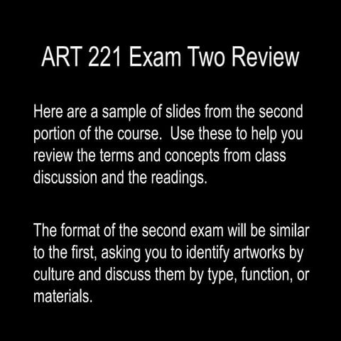 Exam two review f12 | PPT