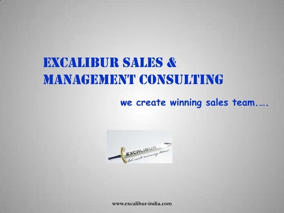 Excalibur Consulting presentations