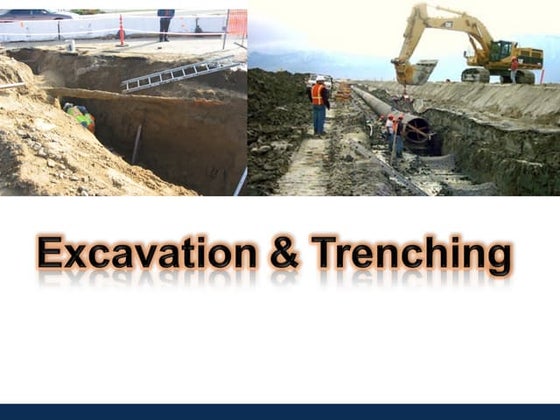 Excavation Safety Training Module 1 | PPT | First Aid | Injuries