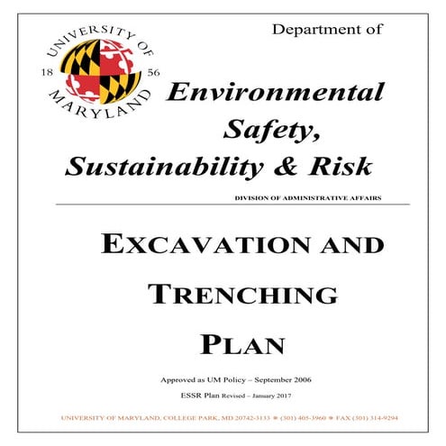 ExcavationAndTrenchingPlan for all construction site.pdf