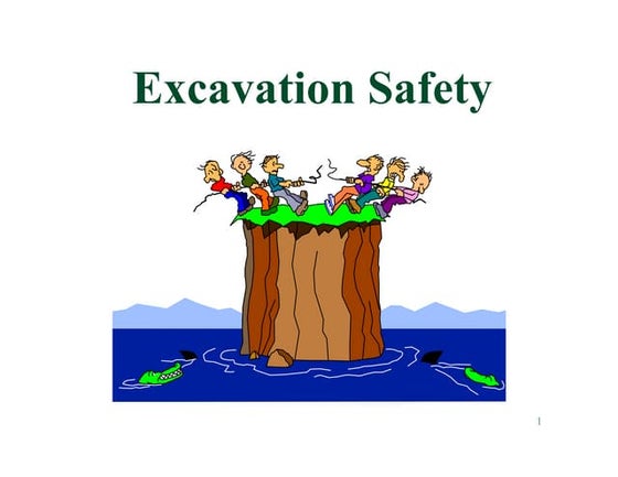 Excavation Safety Training Module 1 | PPT | First Aid | Injuries