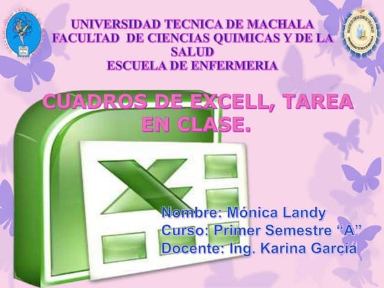 Informatica..... EJERCICIOS EXCEL | PPTX