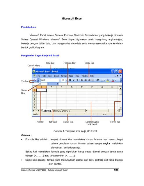 Pengenalan tentang Microsoft Excel bagi pemula | PPT