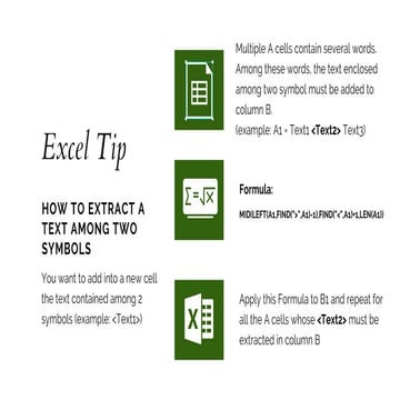 Advanced Excel Tips for data analysis | PPT
